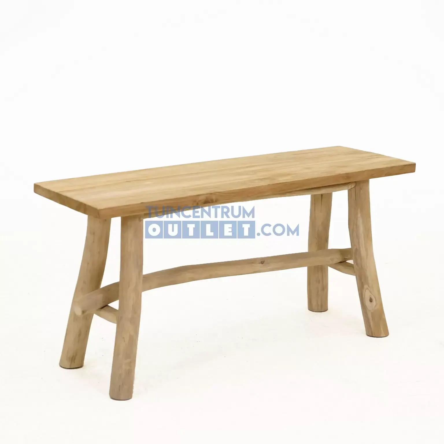 Bank teak l100b31h48cm - Tuincentrum Outlet