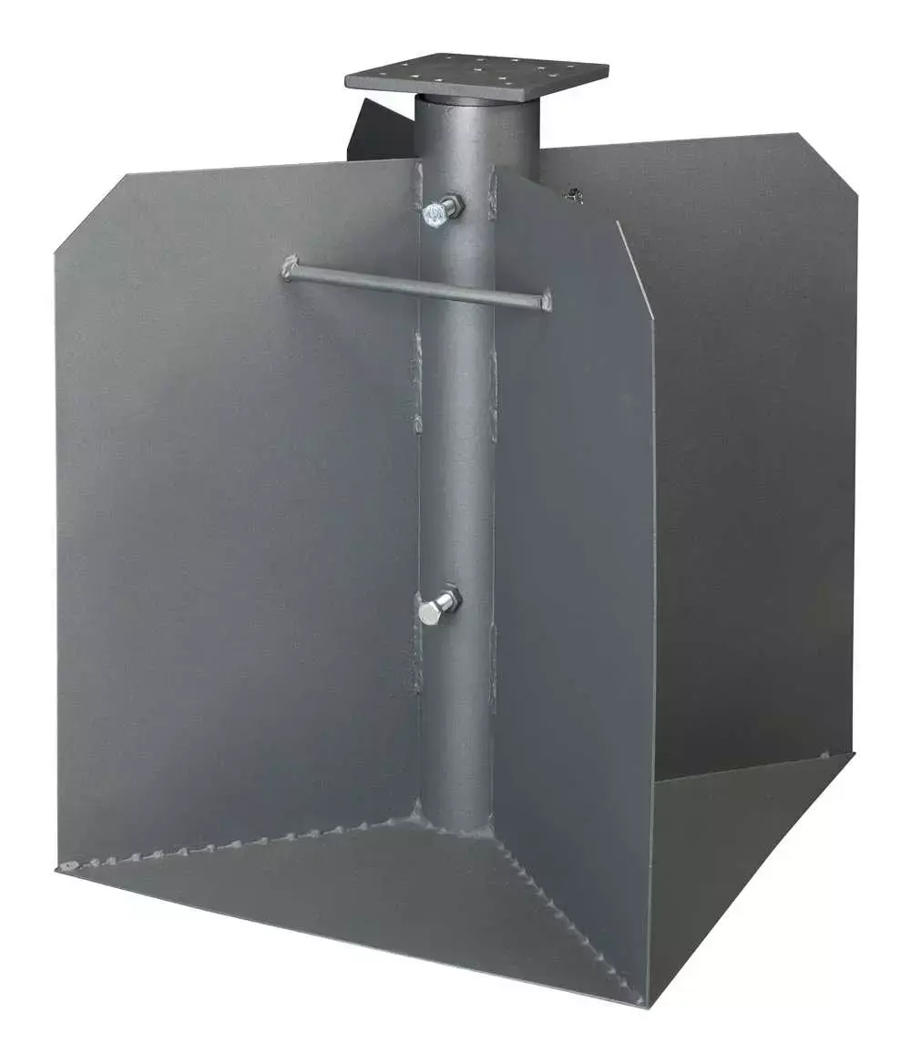 In-ground base XL Anthracite- - Tuincentrum Outlet