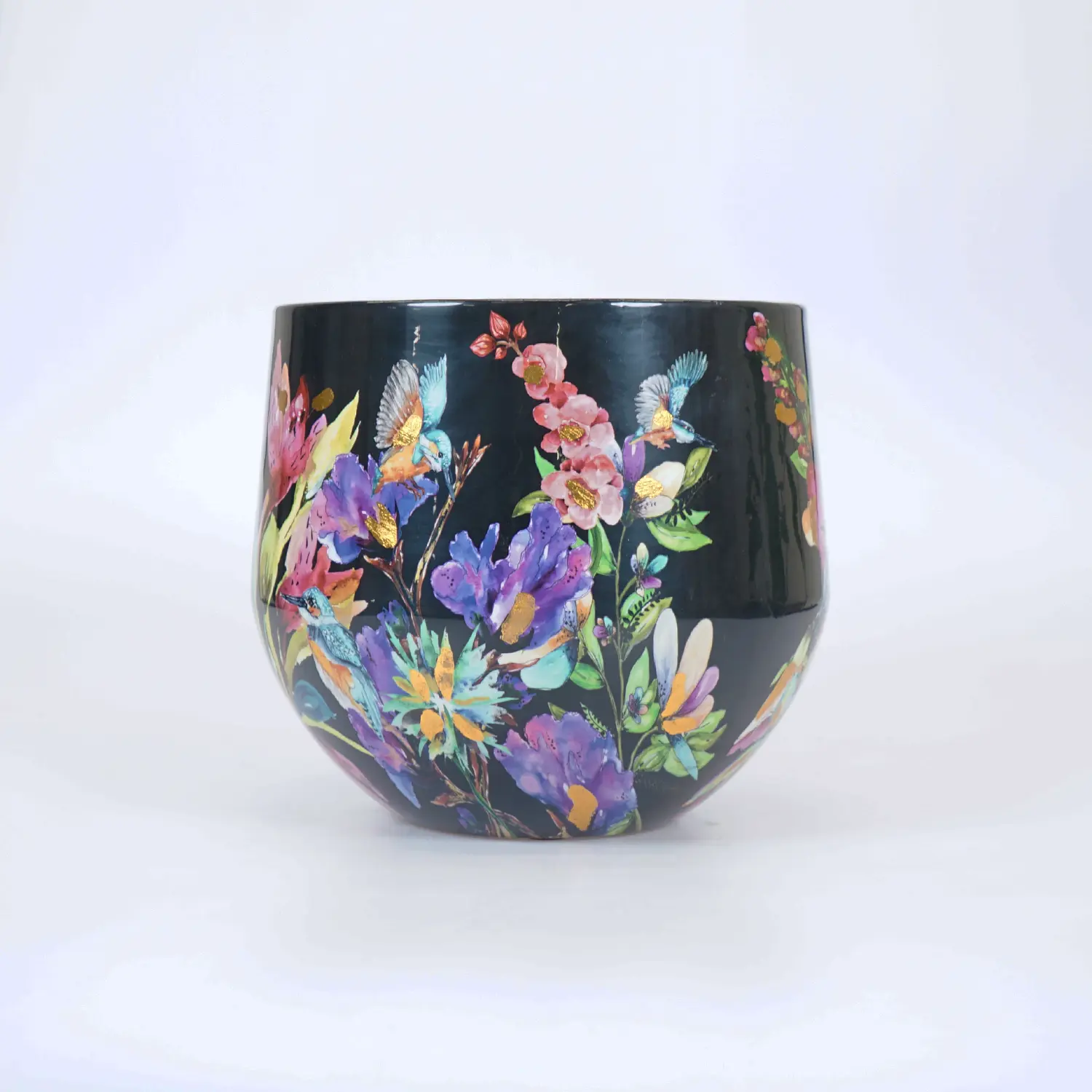 Lammie Exclusieve Collectie Pot midnight bloom d28h25cm - Tuincentrum ...