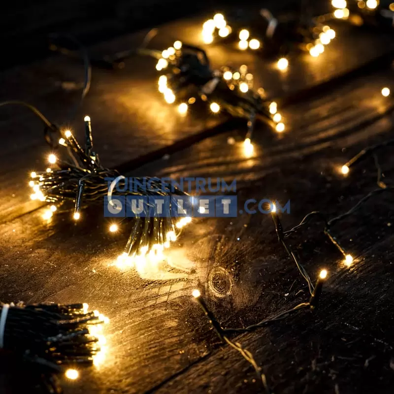 Led cascade lights l200cm-480l w.wt - Tuincentrum Outlet