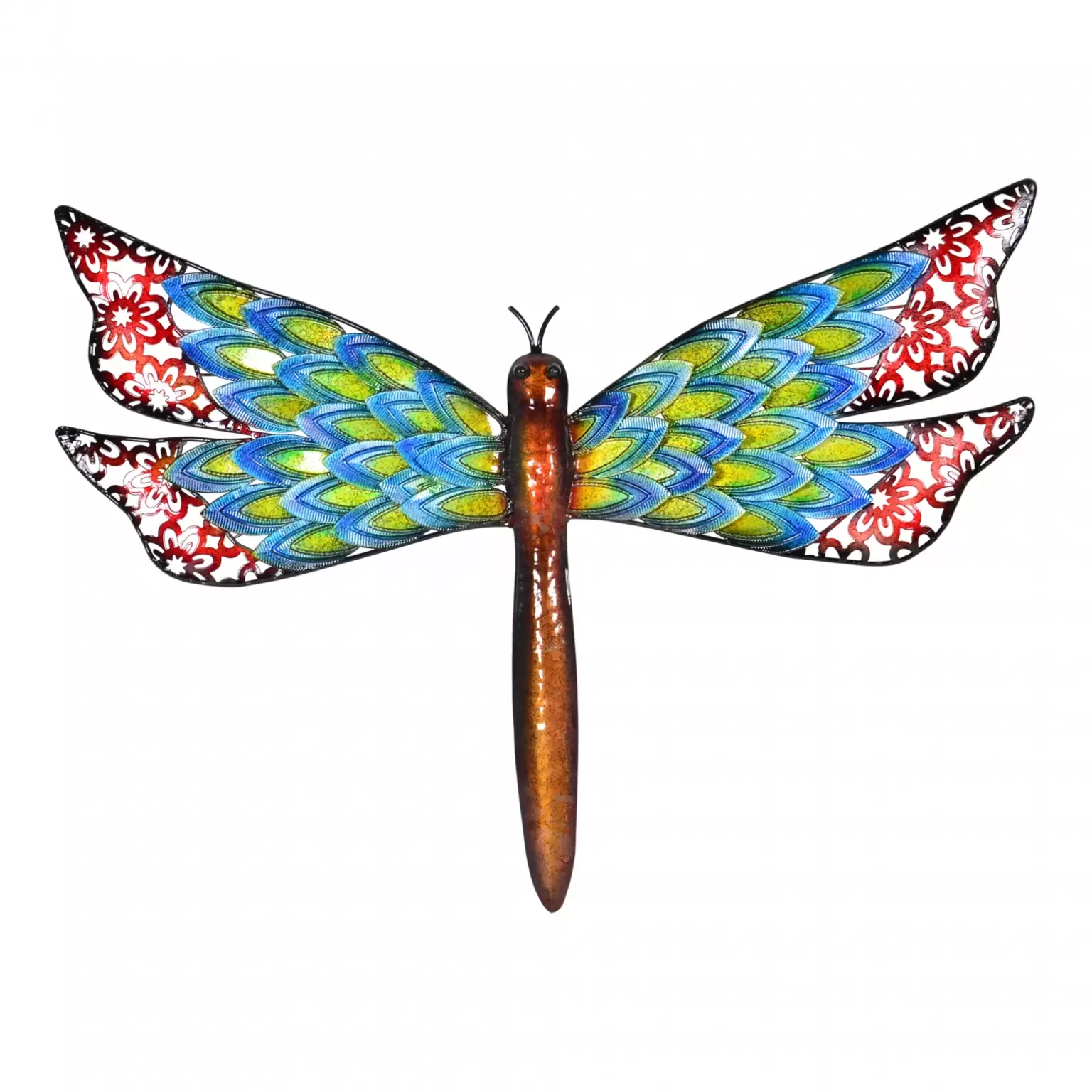 Libelle blauw h39cm - Tuincentrum Outlet