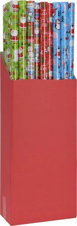 PAKPAPIER 100X500CM 4ASS JUMBO - Tuincentrum Outlet