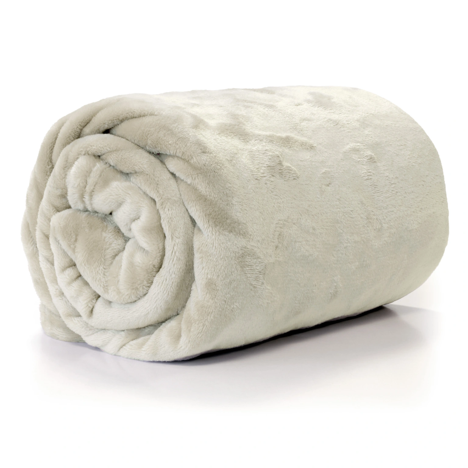 Plaid Enzo Dove White Fleece Wit Unique Living - Tuincentrum Outlet