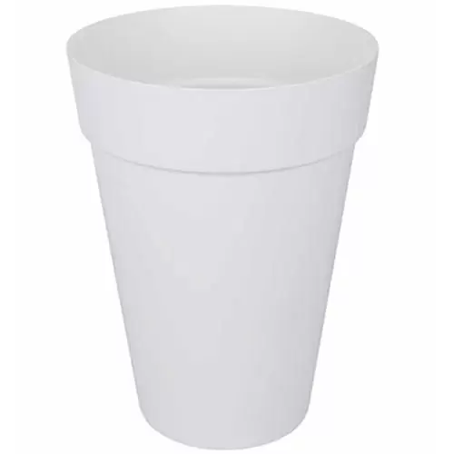 Pot loft urban ro hoog d35cm wit - Tuincentrum Outlet