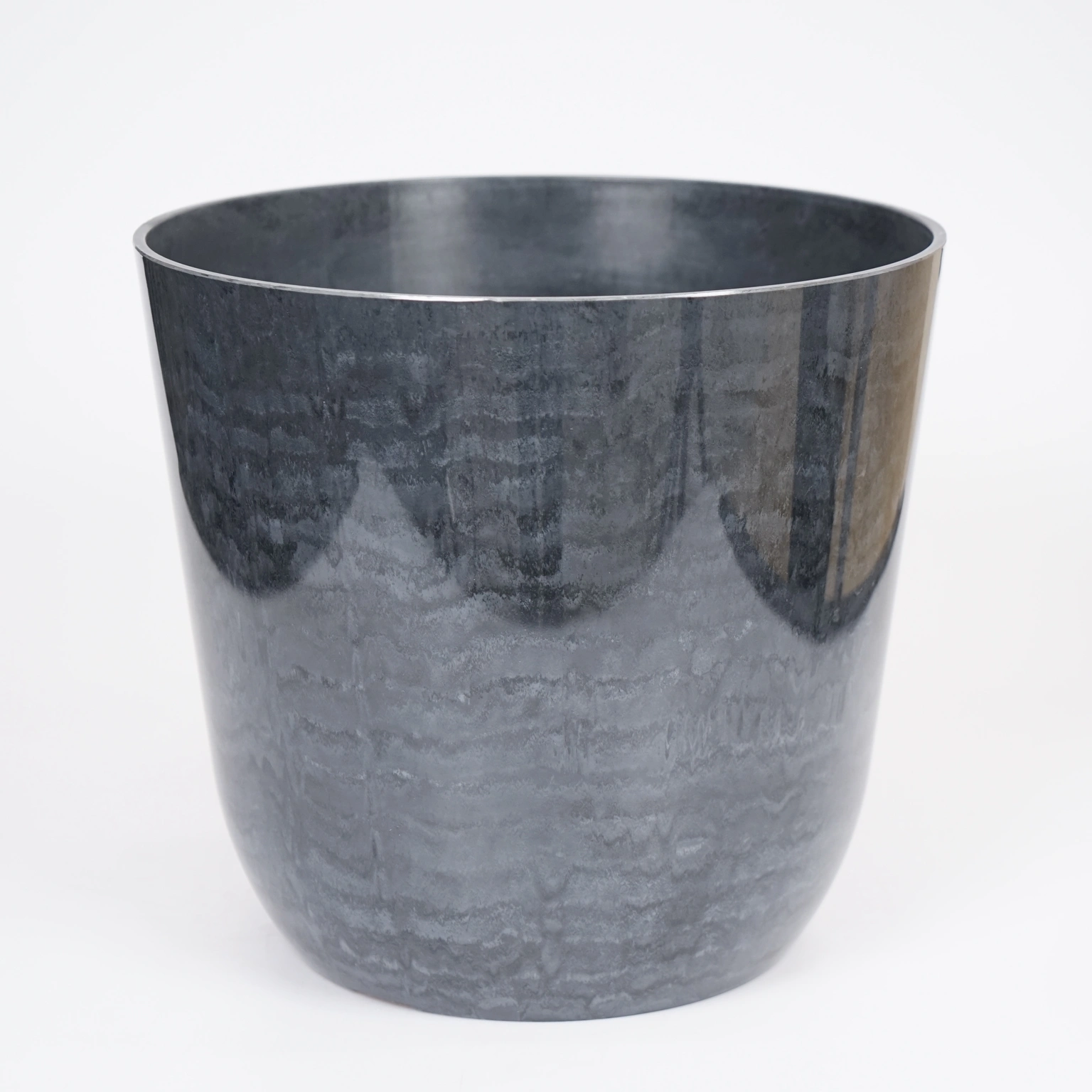 Pot palermo d35h32cm marmergrijs - Tuincentrum Outlet