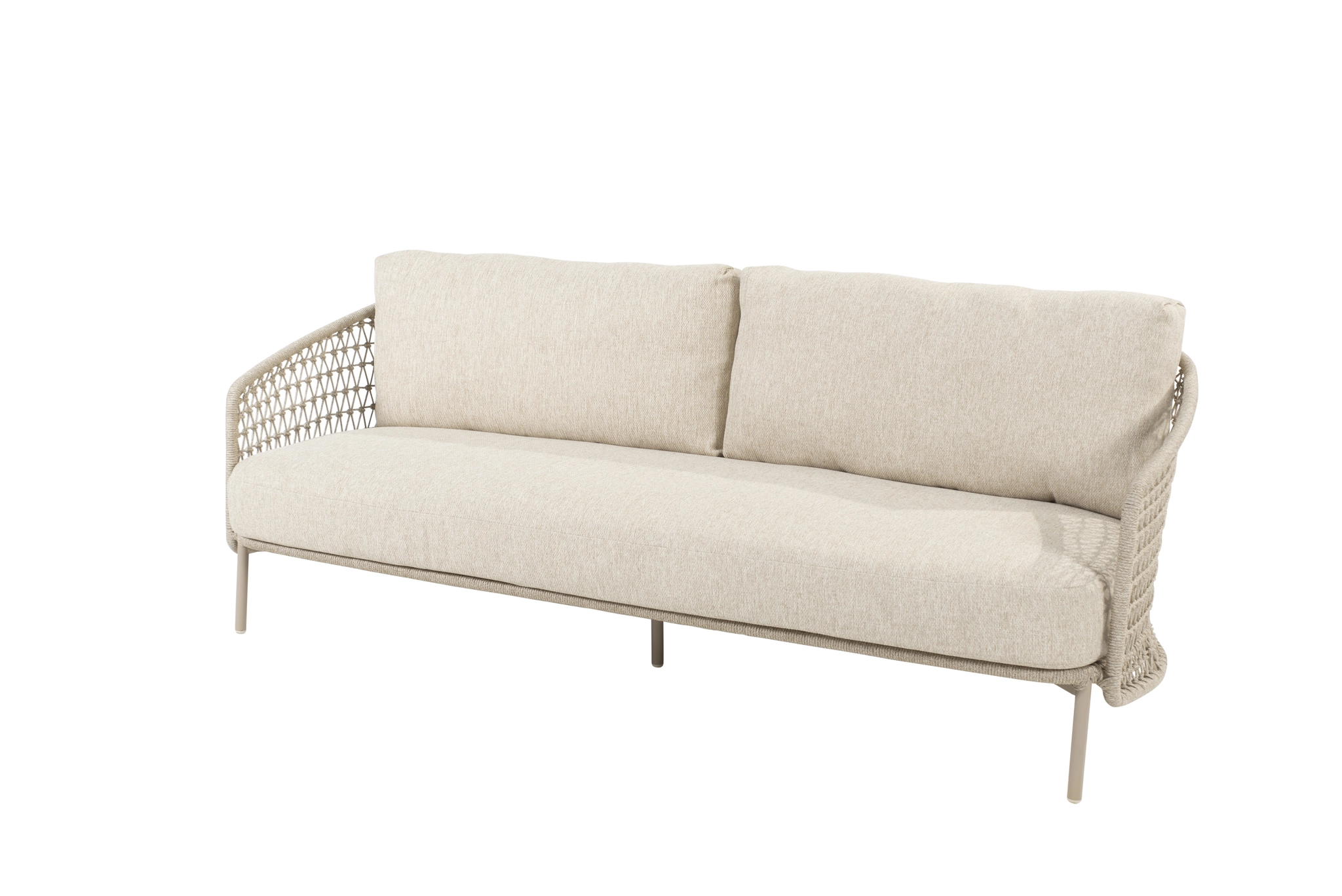 Puccini 3-zits lounge bank incl. 3 kussens - Tuincentrum Outlet