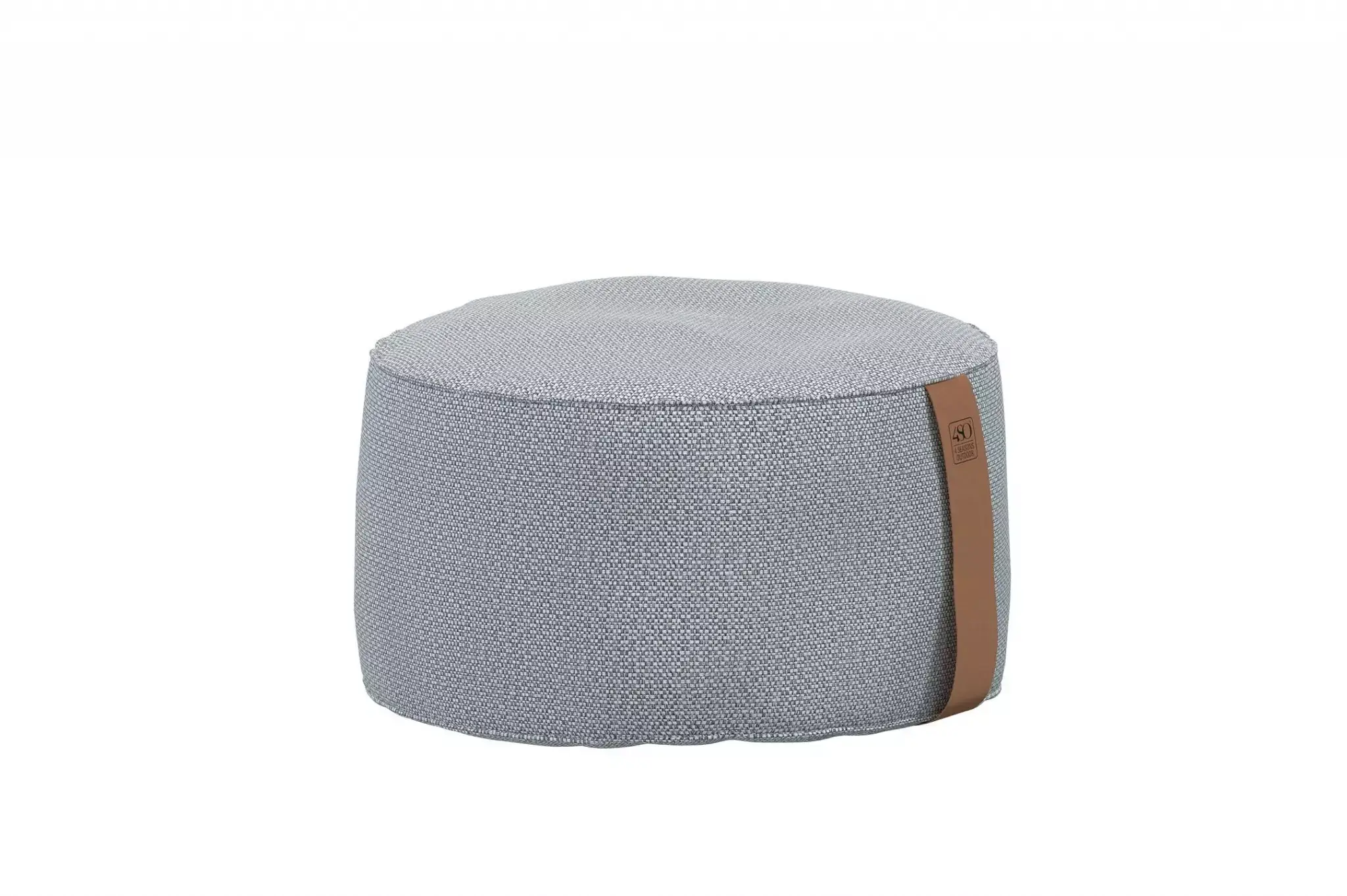 Puff small 58 x 32 cm Mid Grey - Tuincentrum Outlet