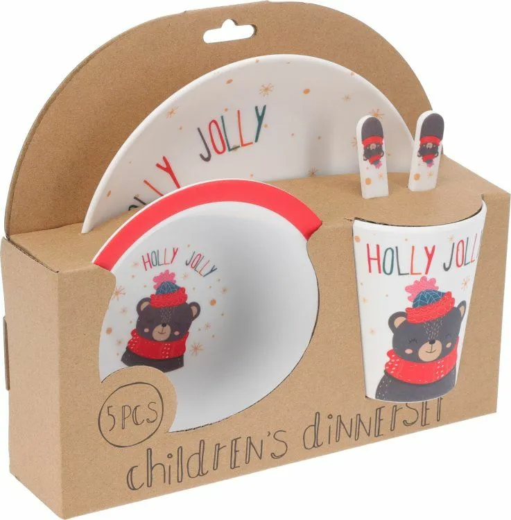 SERVIES SET 5DLG MELAMINE 3 A - Tuincentrum Outlet