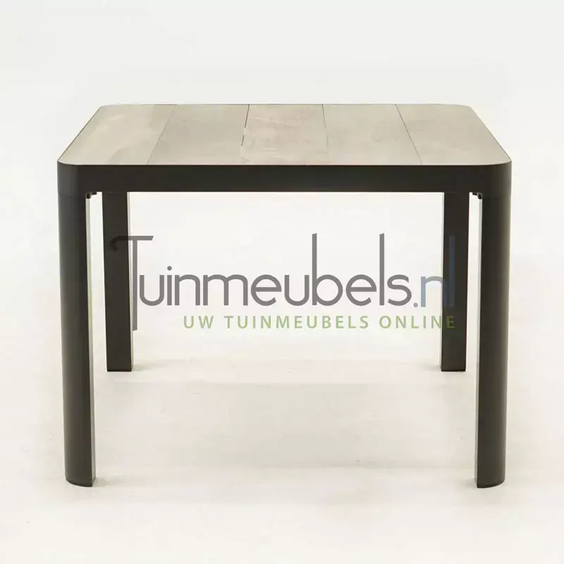 Tafel Castilla Negro 100x100cm - Tuincentrum Outlet