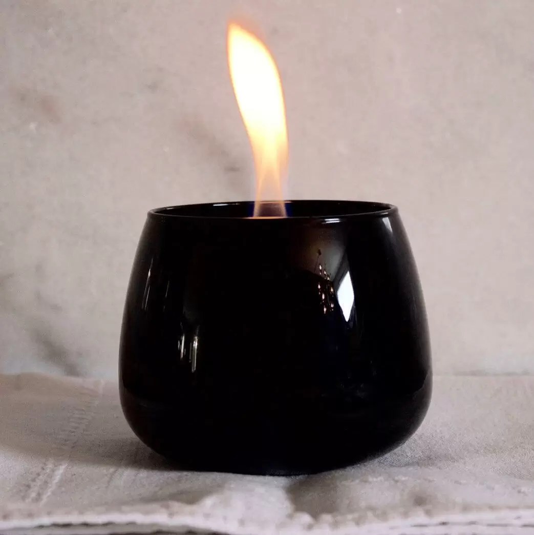 Tenderflame Crocus Glass - zwart - Tuincentrum Outlet