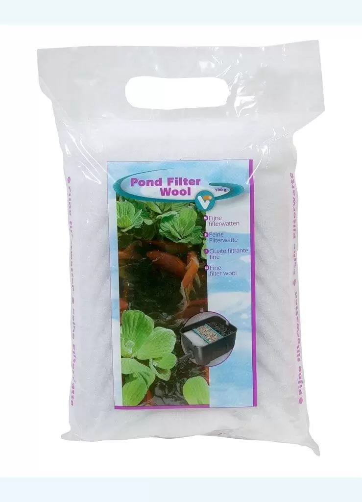 VT Pond Filter Wool White 100 g - Tuincentrum Outlet