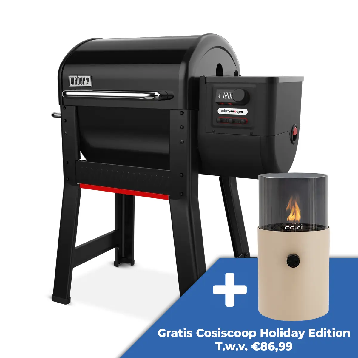 Weber Smoque 500 Pellet BBQ Barbecue Grill Smoker - Tuincentrum Outlet